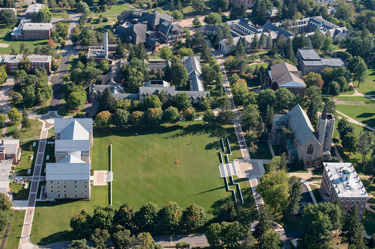 Quad Named for Brush; Gift to Renovate Walkways | St. Lawrence University