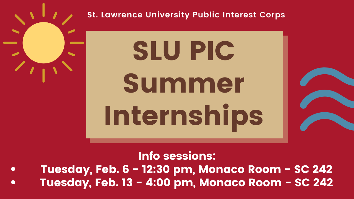 SLU PIC Info Session: Paid Summer Internships w/On-Campus Housing | St ...