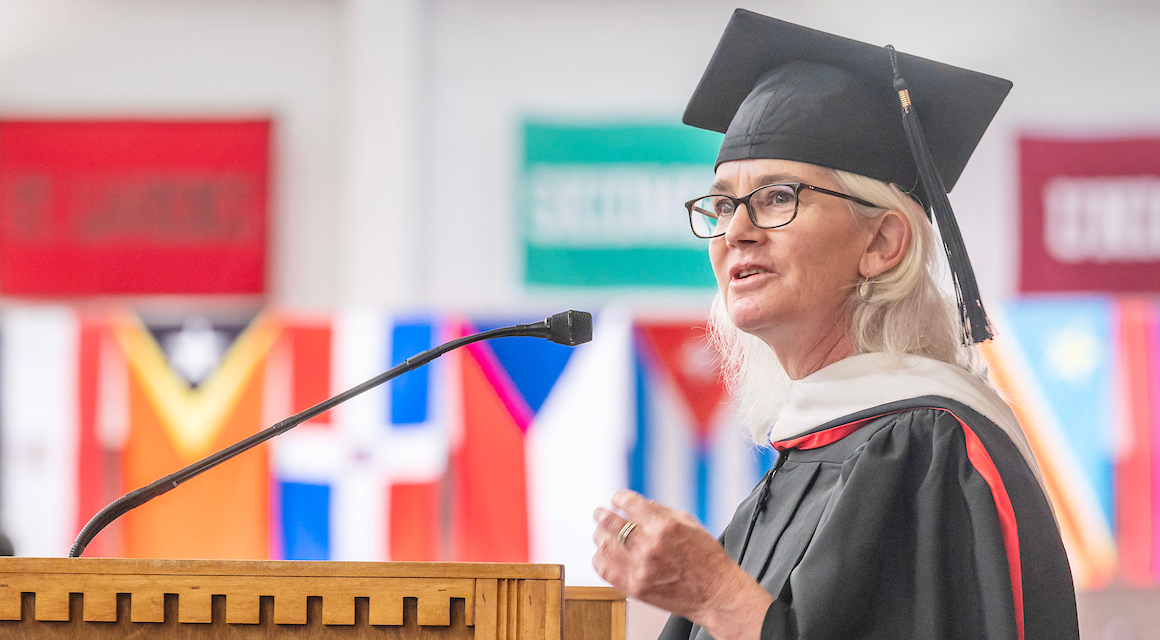 Conservation Leader Urges Grads: ‘Don’t Get Overwhelmed, Get Involved ...