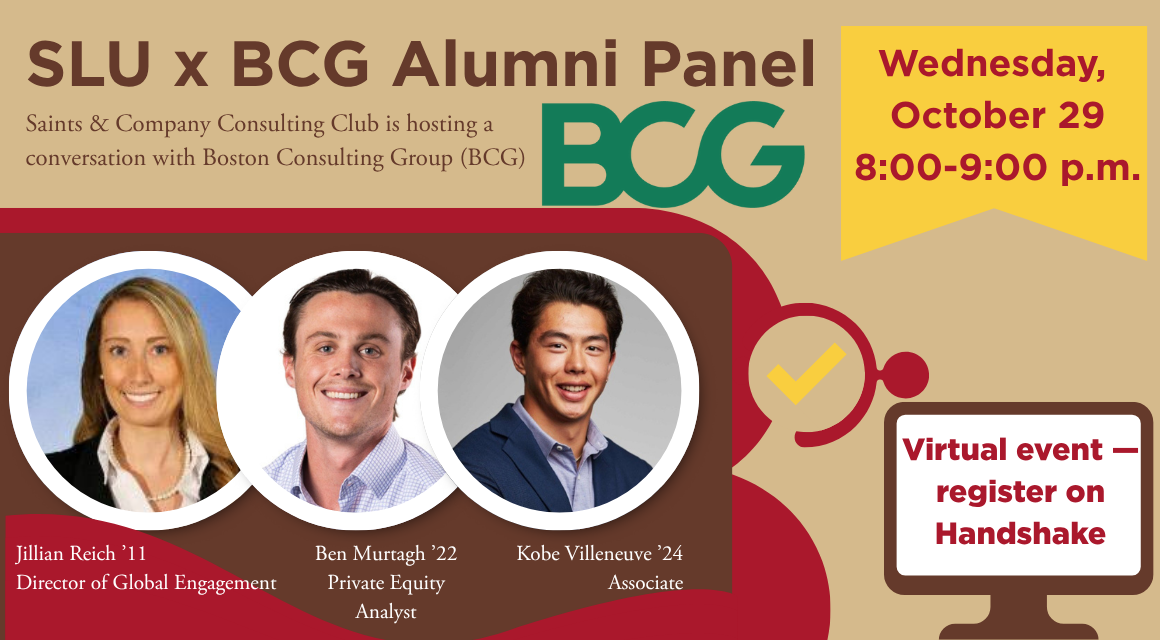 SLU x BCG Alumni Panel | St. Lawrence University