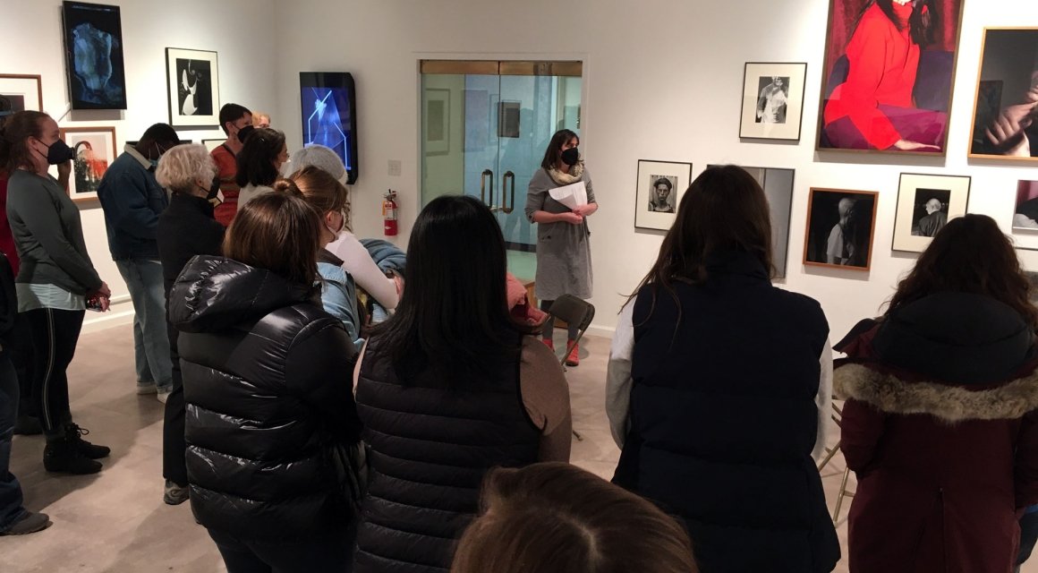 Sarah Knobel Gallery Talk on Subject-Object Exhibition | St. Lawrence ...