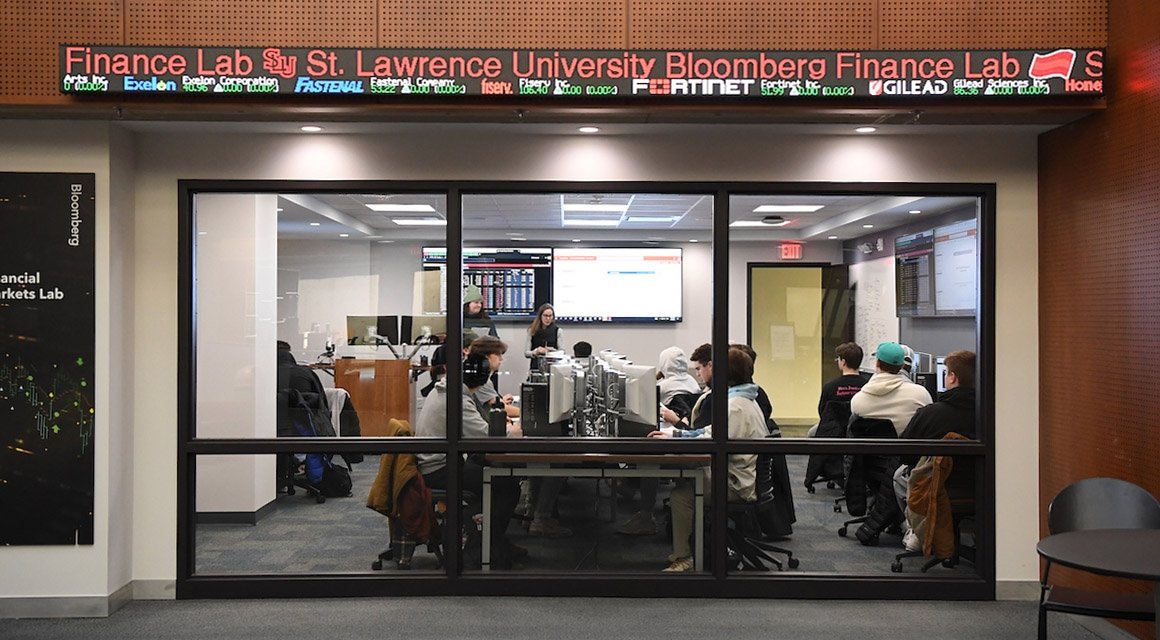 Introducing the Bloomberg Finance Lab | St. Lawrence University