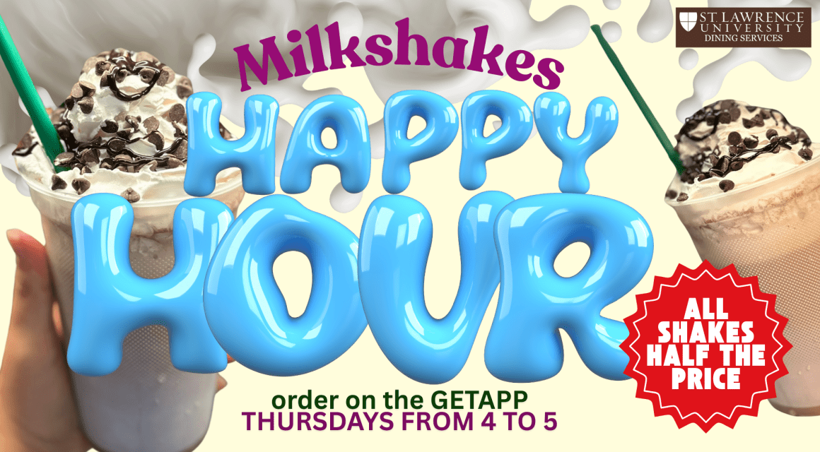 Thursday Milkshake Special | St. Lawrence University