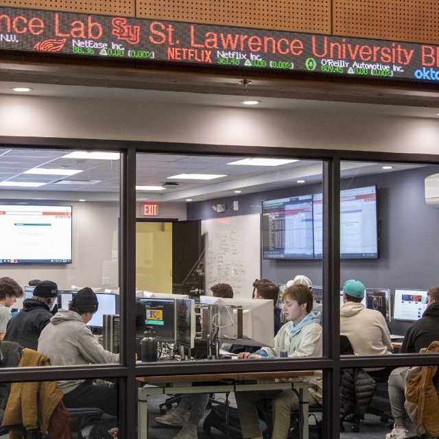The Bloomberg Finance Lab | St. Lawrence University