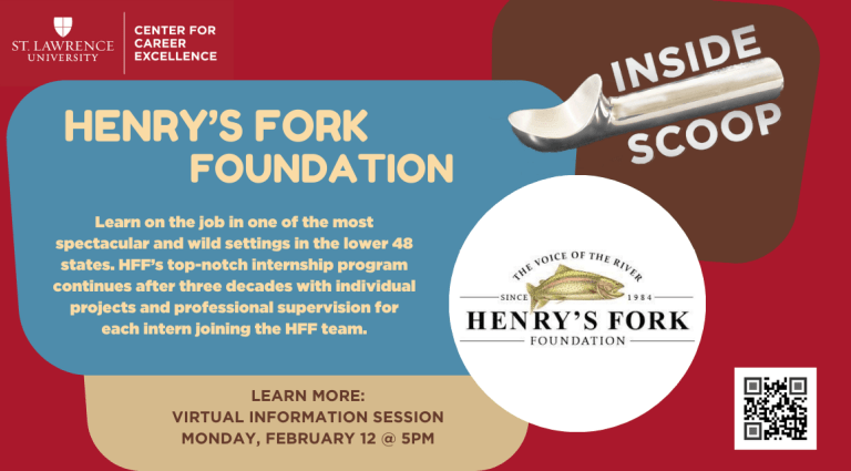 Inside Scoop: Henry's Fork Foundation | St. Lawrence University