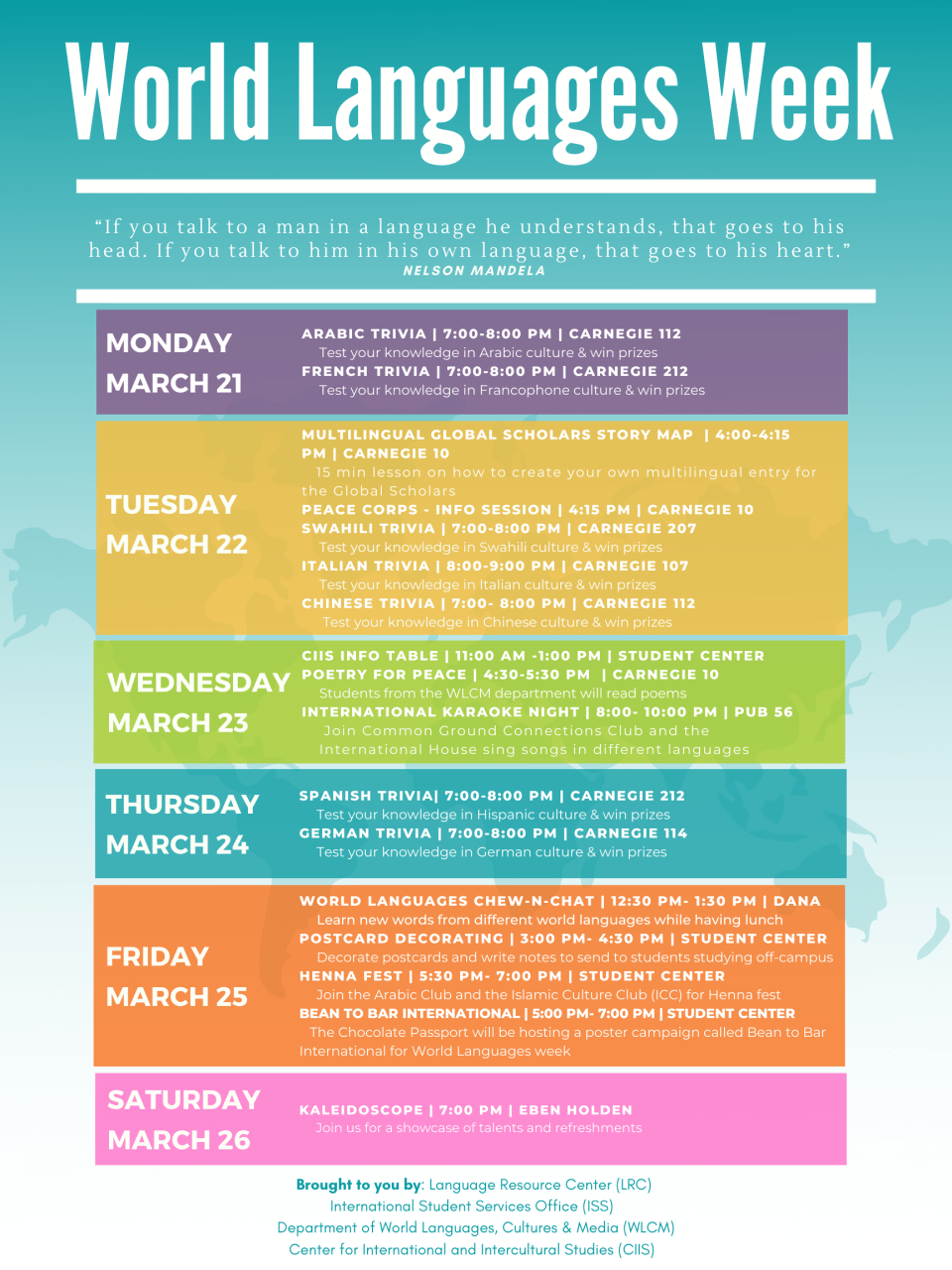 World Languages Week | St. Lawrence University