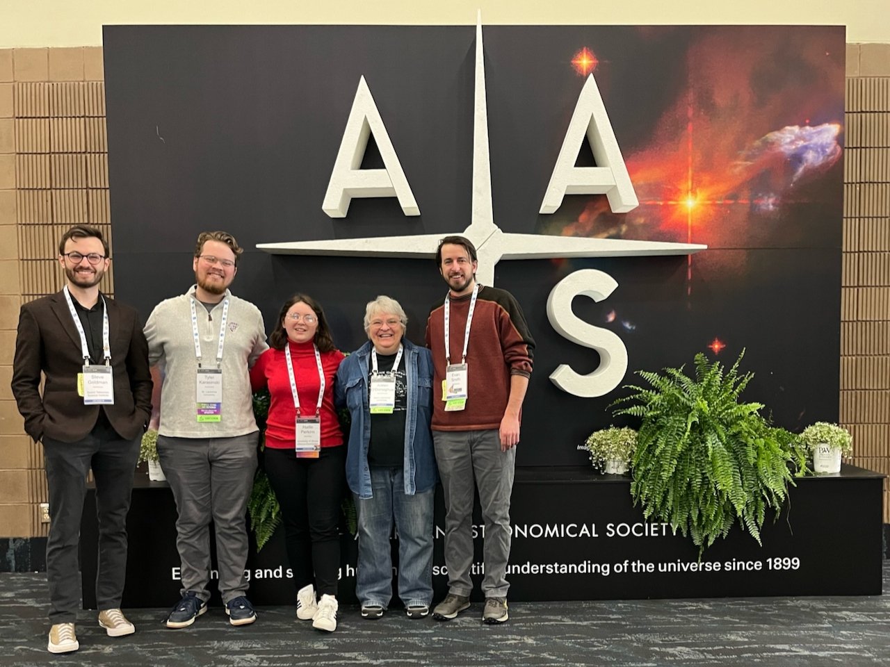 SLU Physics Attends National Astronomy Conference | St. Lawrence University