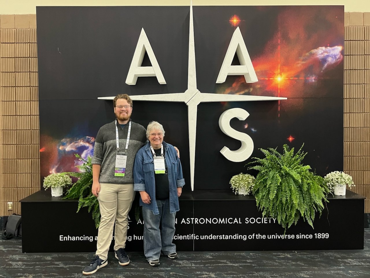 SLU Physics Attends National Astronomy Conference | St. Lawrence University